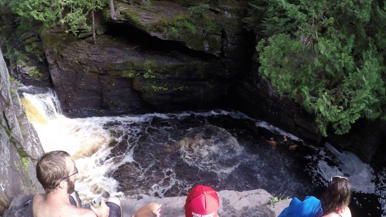 Canyon Falls | L'Anse, MI | VoyageNation.com - YouTube