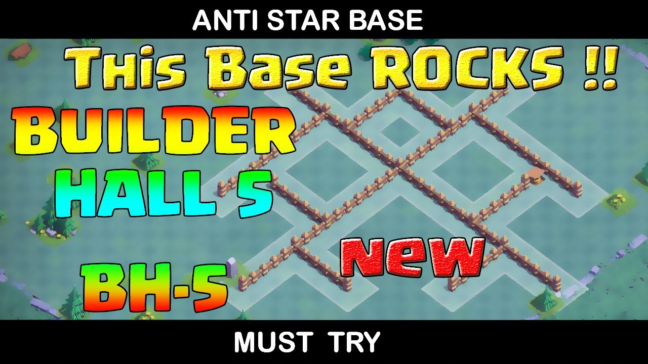 ROCKING Epic Builder Hall 5 Base (BH5) / BH5 Base Layout/ Anti 2 star ...