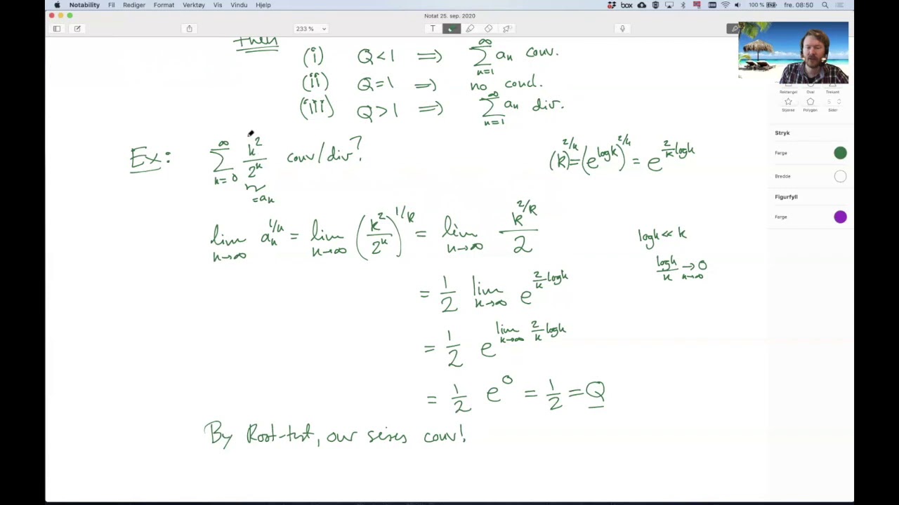 On the root test - YouTube
