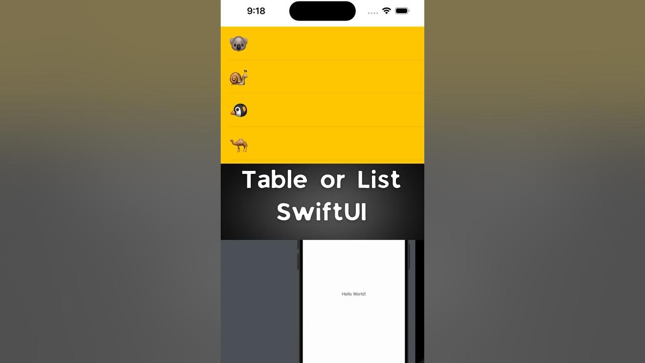 Swiftuilist Or Tableview Simple List Tutorials Part1 Coding Swiftui Tutorial 2024 Youtube