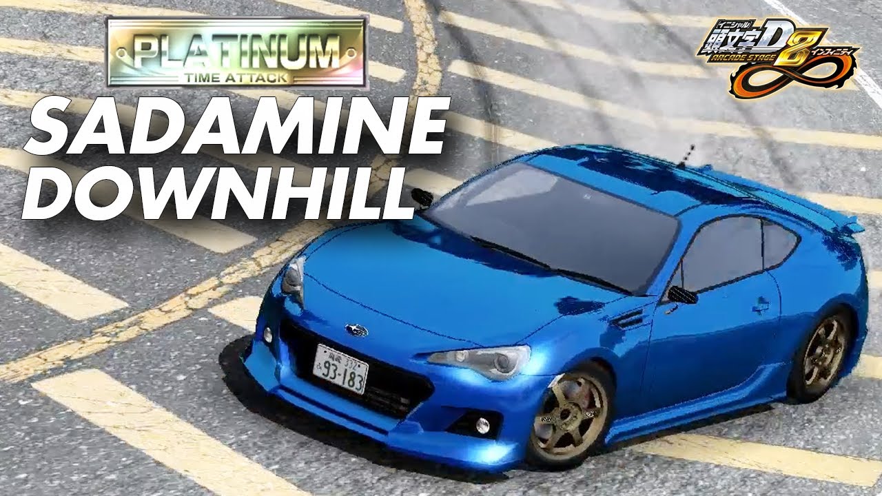 Initial D 8∞ / Time Attack - Sadamine Downhill [Platinum] - YouTube