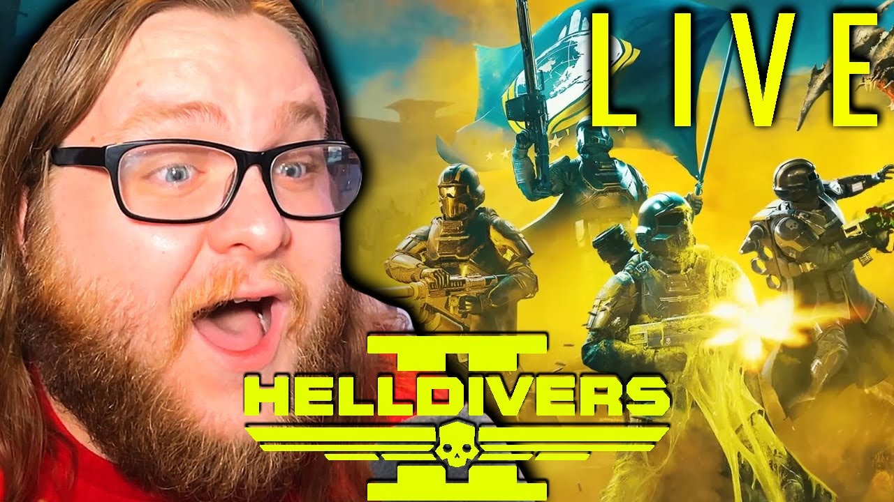HELLDIVERS 2 FIRST TIME PLAYING!! - YouTube