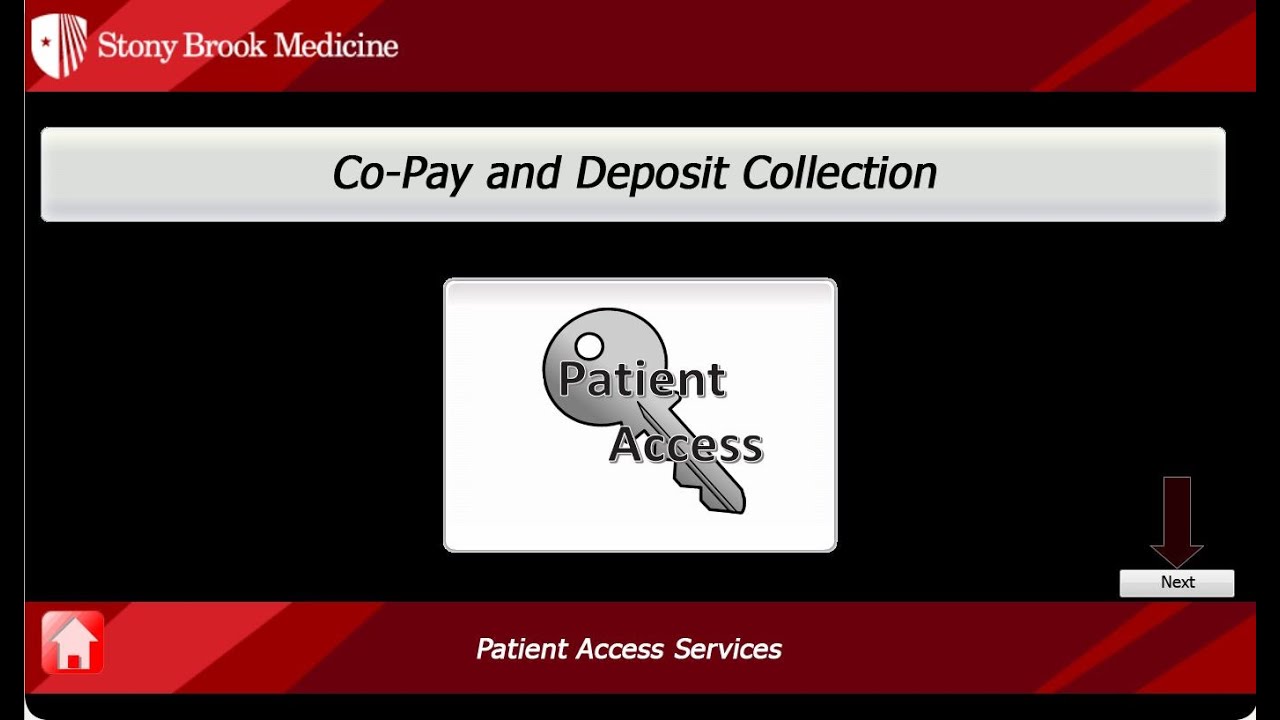 Copay and Deposit Collection - YouTube