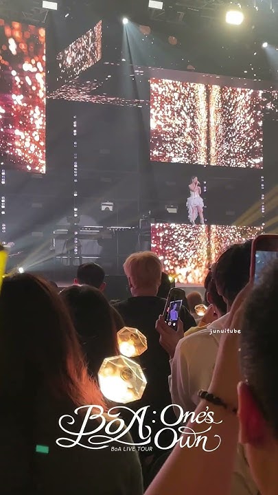 241013 보아 콘서트 BoA LIVE TOUR One's Own - No.1 - YouTube