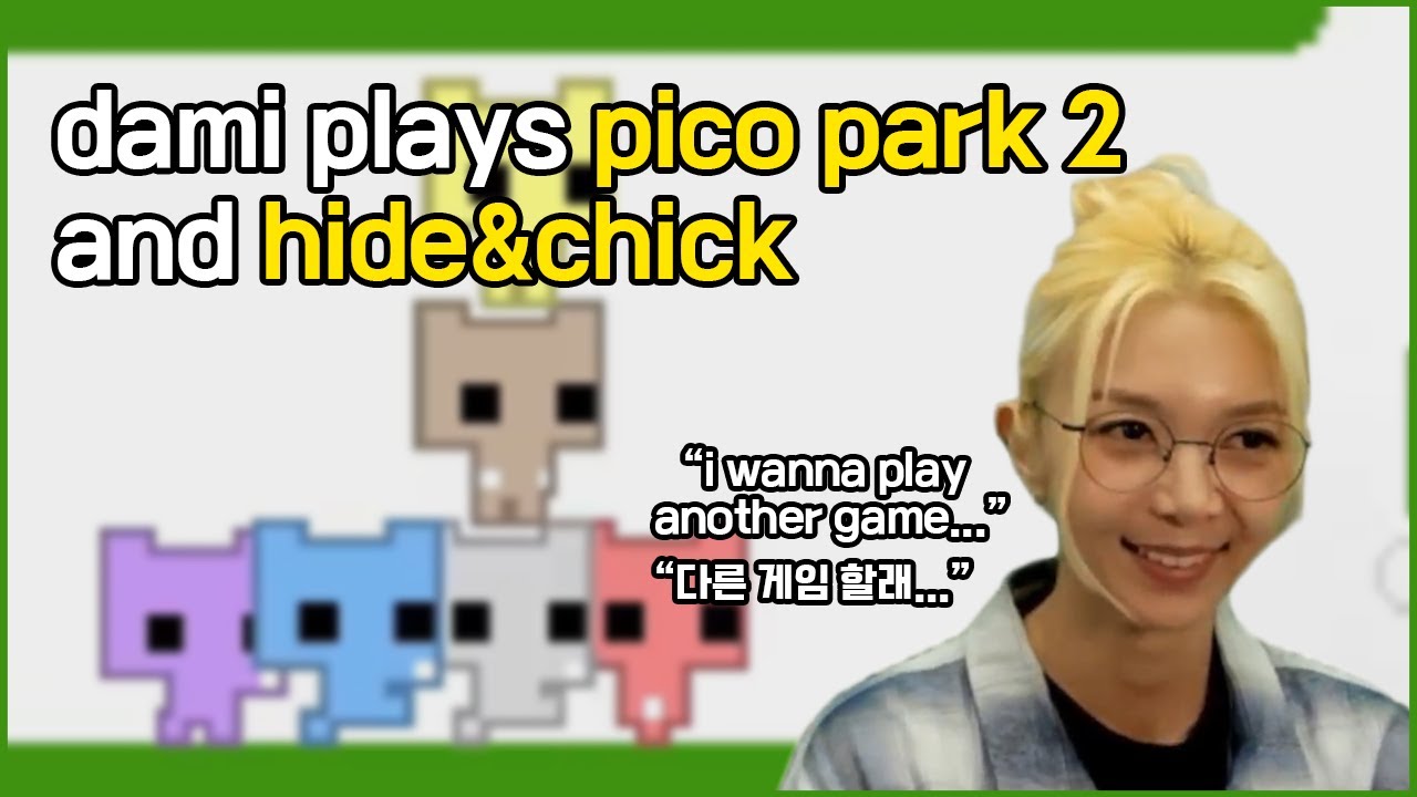 dami plays pico park 2 and hide & chick 🎮 - YouTube