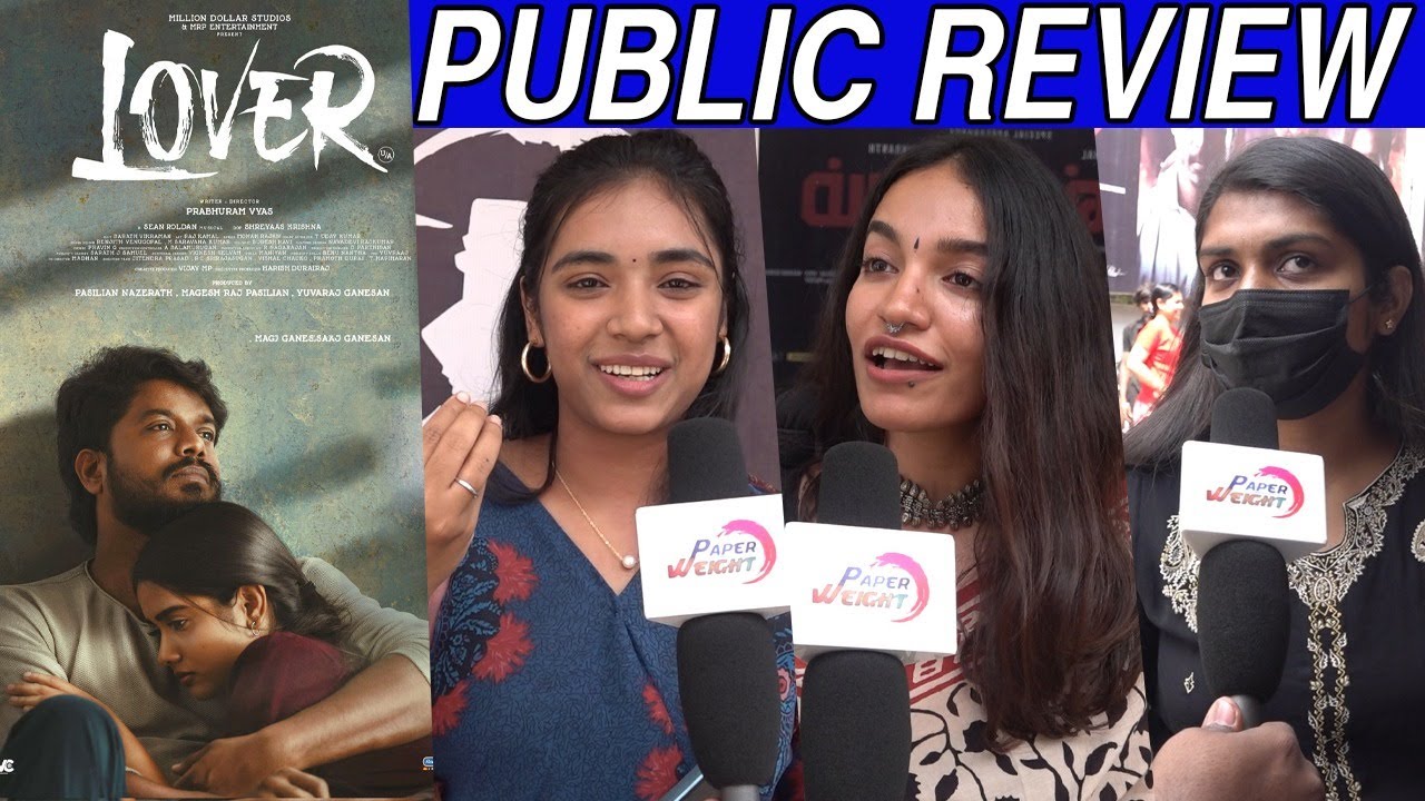 Lover Public Review | Lover Review | Manikandan - YouTube