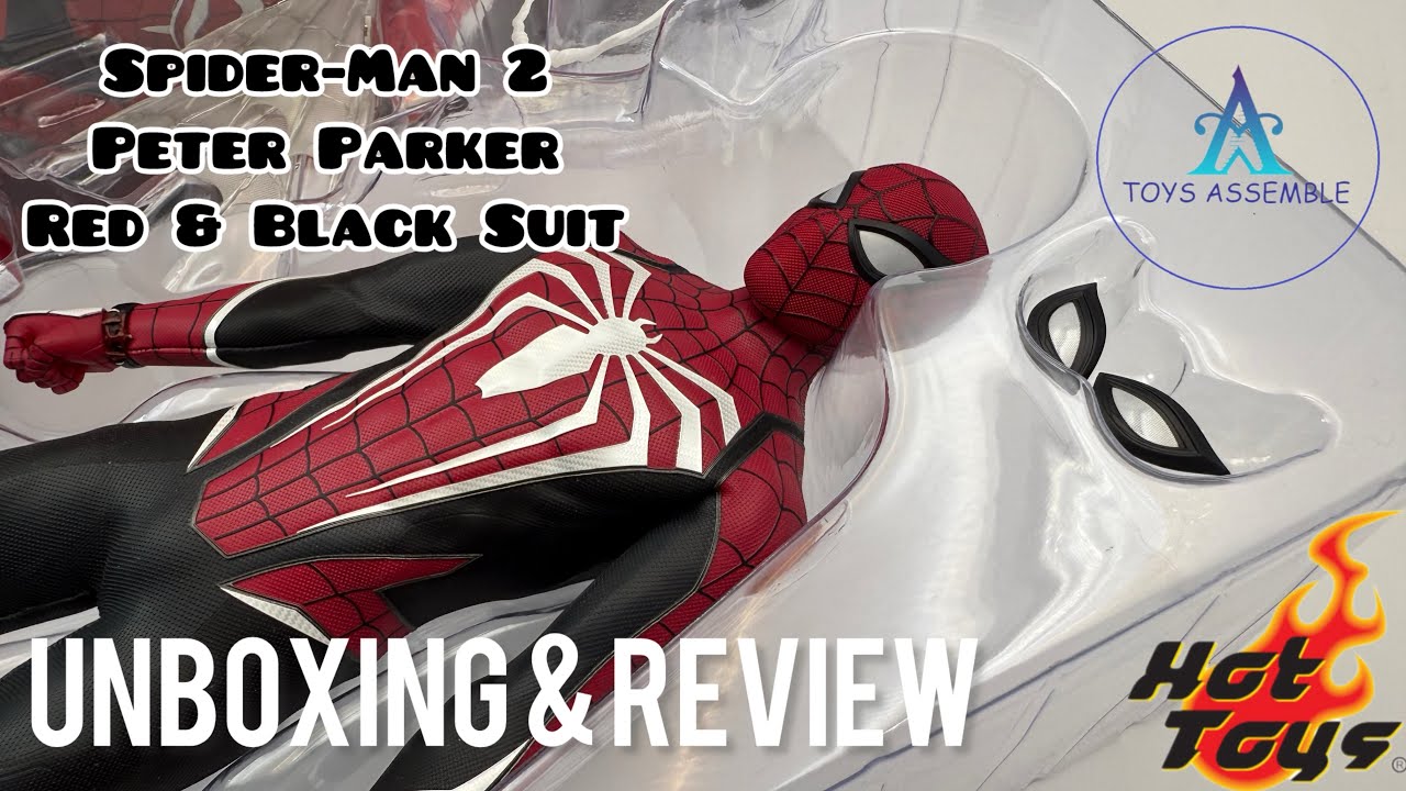 Ep18🔥unboxing Hot Toys Vgm66 Marvel’s Spider-man 2 Peter Parker