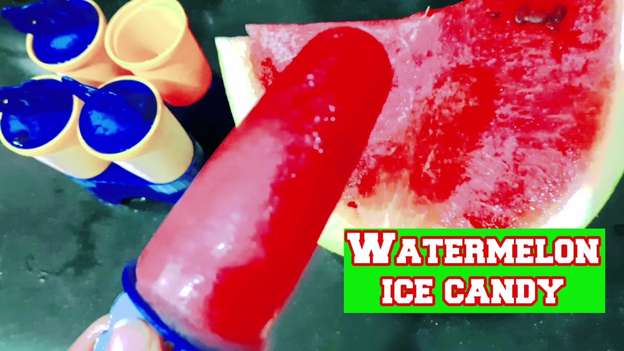 Watermelon ice cream/ Homemade ice cream/Watermelon ice candy/Summer ...