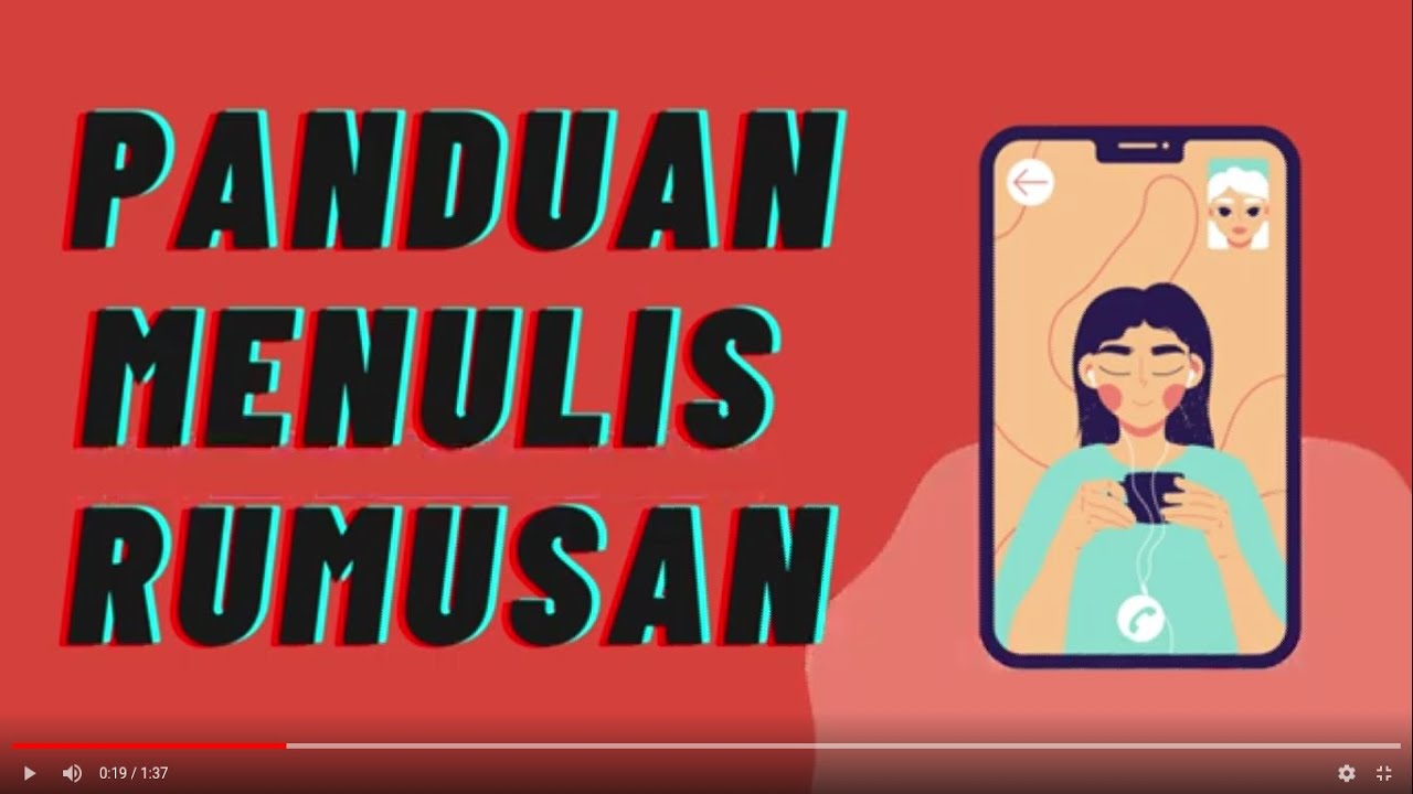 PANDUAN MENULIS RUMUSAN PT3 - YouTube