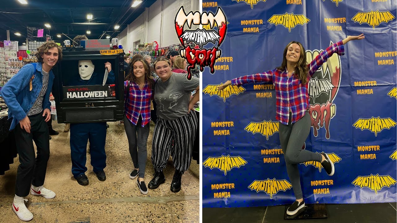 MONSTER MANIA 52 VLOG || Horror Movie Actors, Monster High Dolls ...