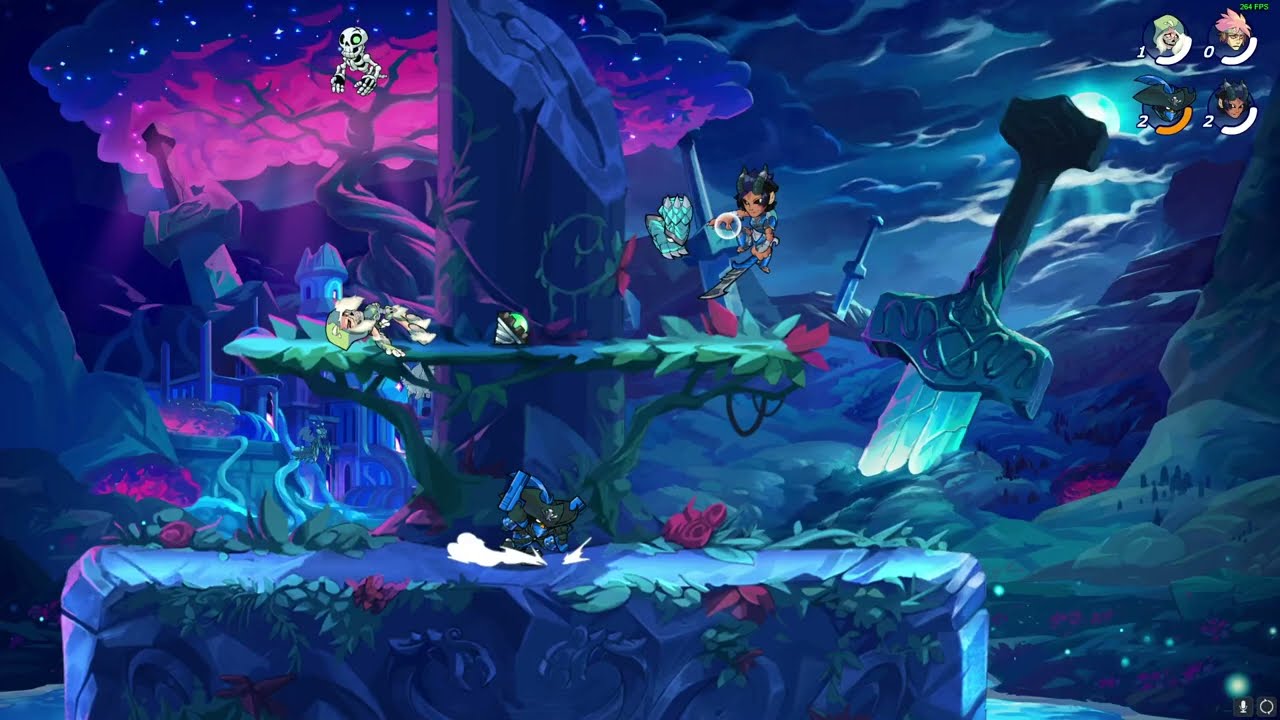 Brawlhalla Lucien And Val Team Combo Youtube