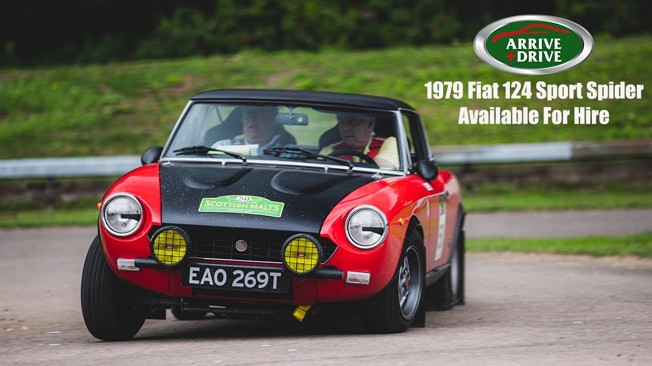 Fiat 124 Sport Spider - Arrive and Drive - YouTube