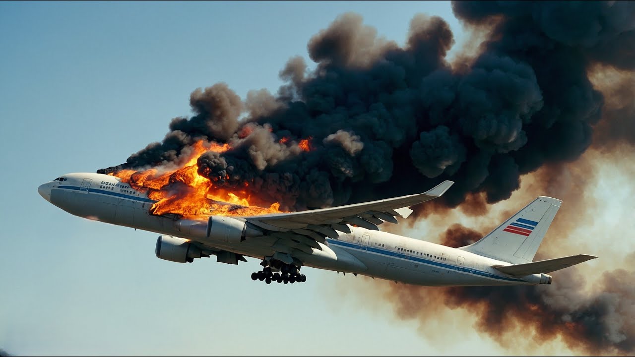 RUSSIA SHOCKED! A Russian Il-96 plane carrying Putin and Russian ...
