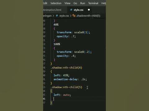 Bouncing ball animation using html and css #coding #programming #shorts #html #css - YouTube