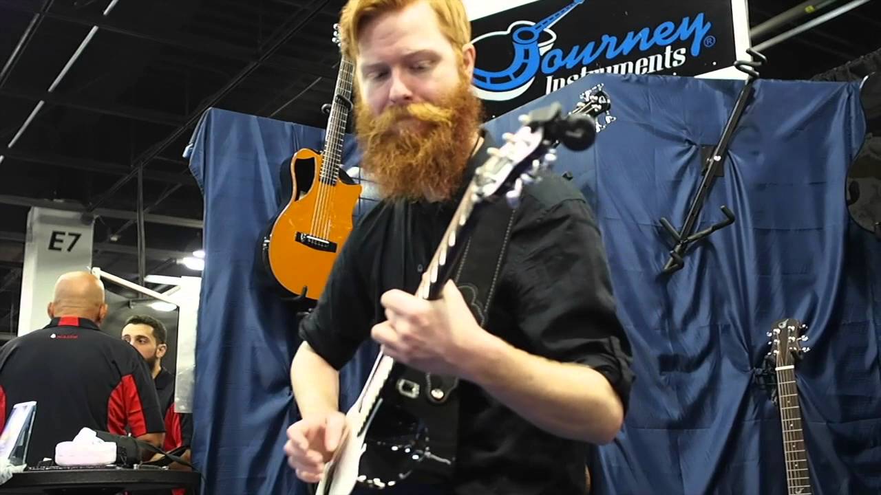 Nick Johnson on the Journey OF660 Collapsible Carbon Guitar - YouTube