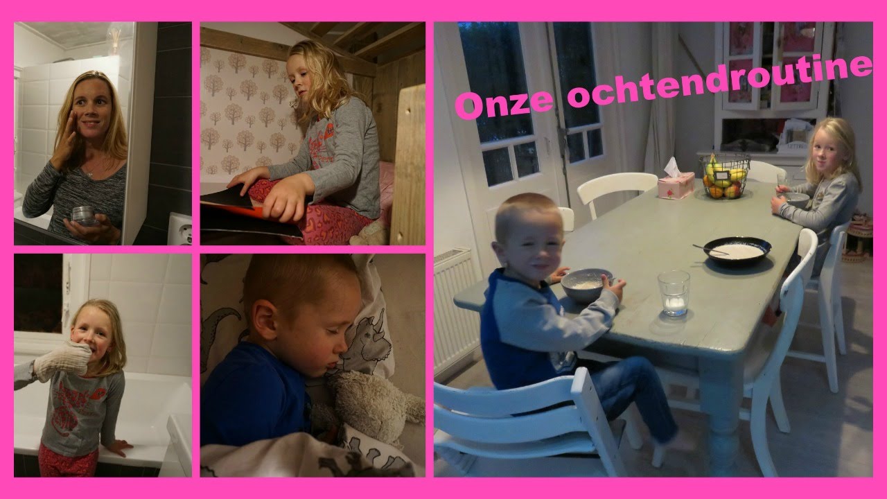 Ochtendroutine met 2 kinderen! - YouTube