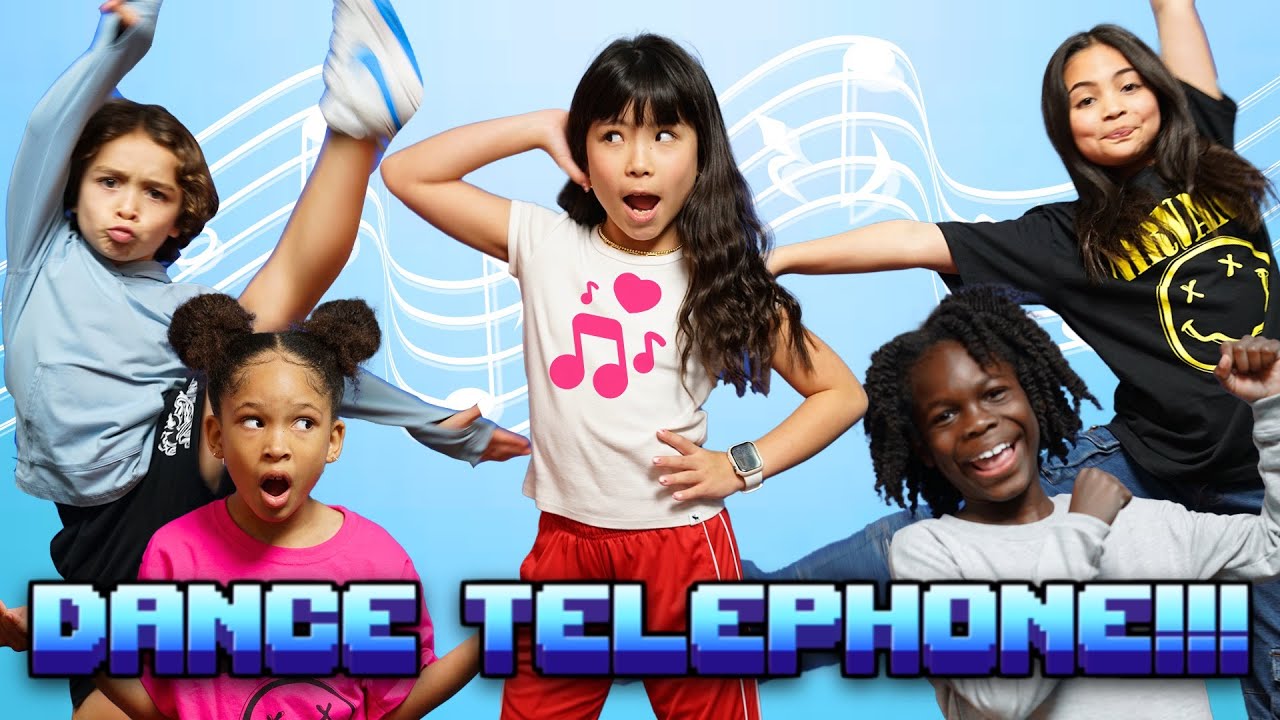 DANCE TELEPHONE CHALLENGE!!! | A2Z SQUAD - YouTube