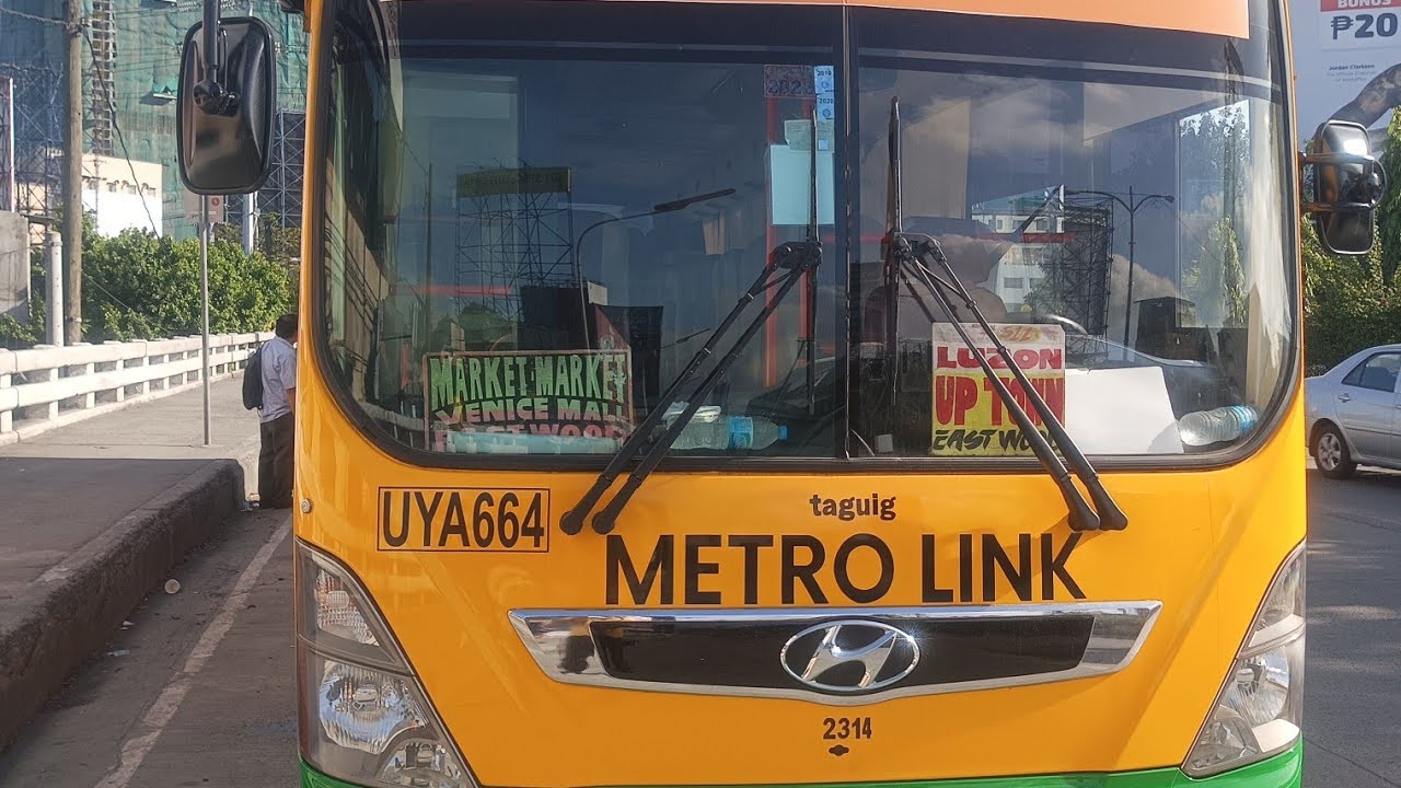 BAGONG UNIT NG METRO LINK BUS HYUNDAI. - YouTube