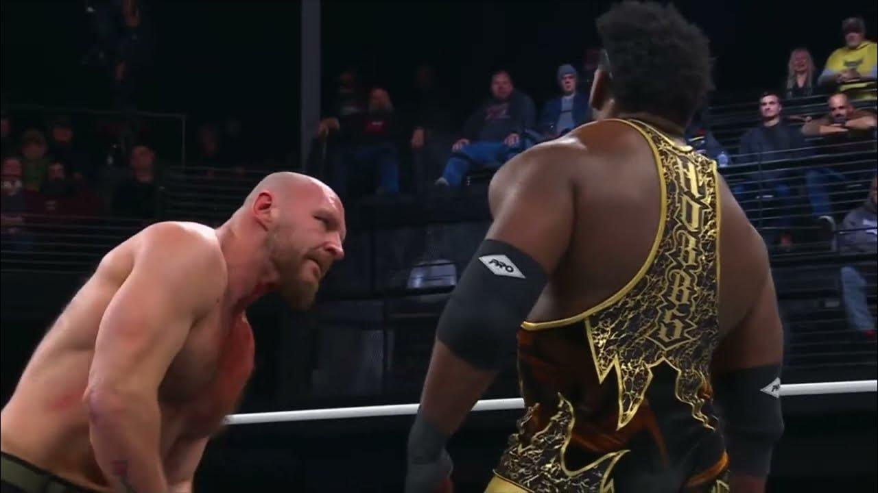 Jon Moxley VS Powerhouse Hobbs - AEW Dynamite - 1/16/25 - YouTube