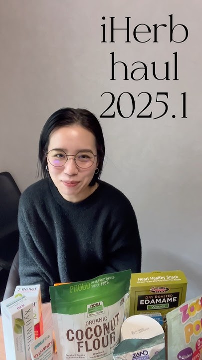 【iHerb haul】利用歴8年以上の私の1月の購入品 - YouTube