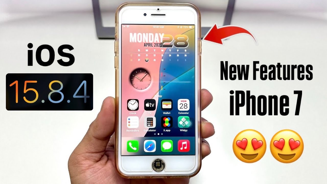 iOS 15.8.4 New Features for iPhone 7 - How to Enable New Custom ...