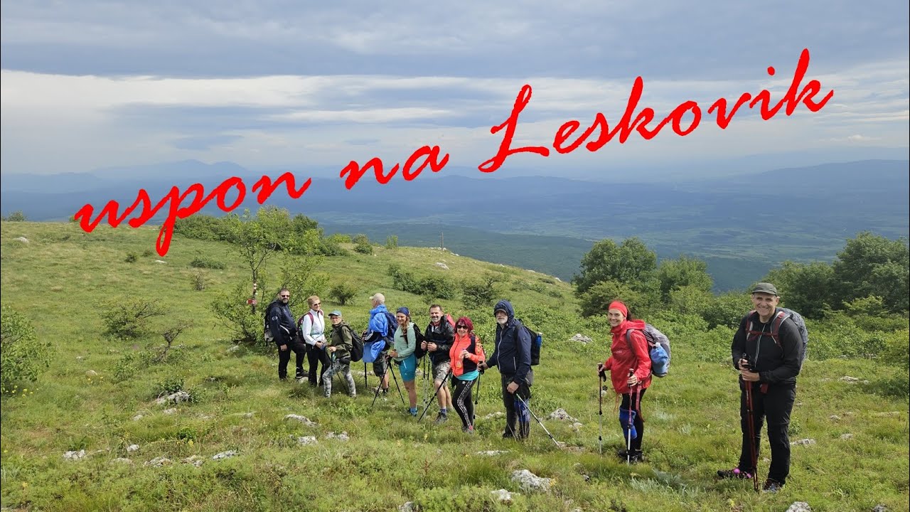Leskovik, planina Ozren (iz Lipovca) - YouTube