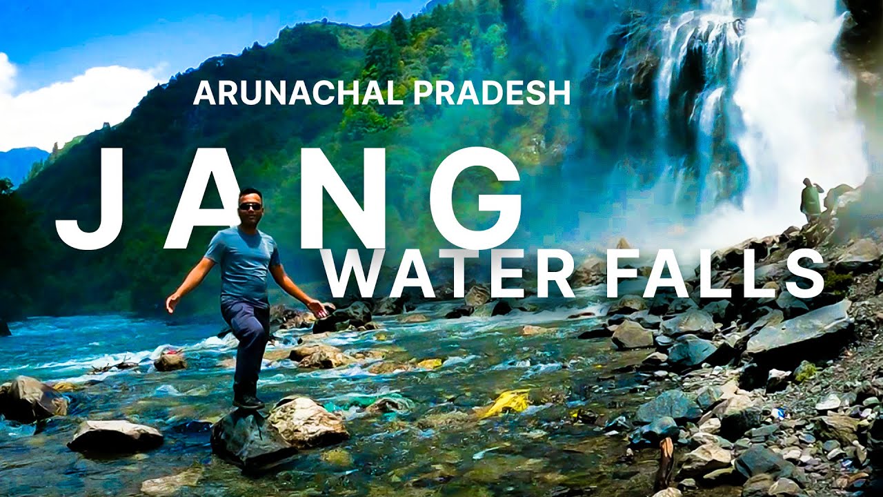 Jang Water Falls Nuranang Falls 100 m high waterfall Tawang district of ...