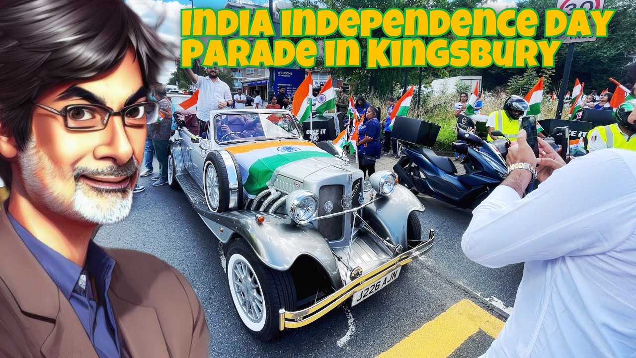 India Independence Day 🇮🇳 Parade Start in Kingsbury NW London - YouTube