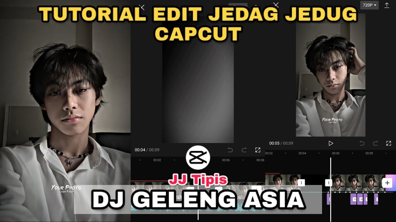 Tutorial Edit Jedag Jedug Capcut DJ GELENG ASIA || JJ Tipis - YouTube