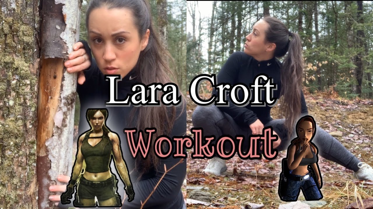 Tomb Raider Lara Croft Workout🐺 - YouTube