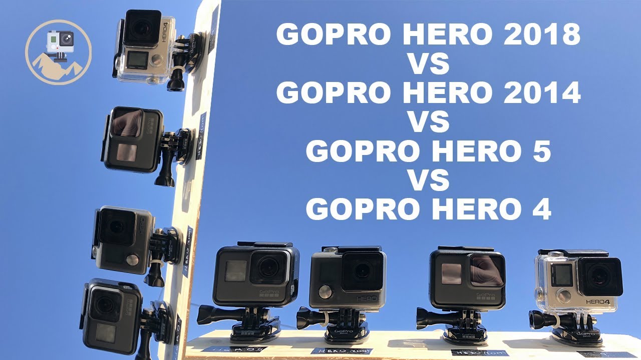 GoPro Hero 2018 VS GoPro Hero 2014 VS Goro Hero 5 ! Le test ultime ...