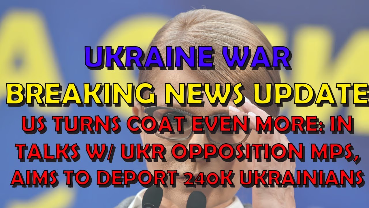 Ukr War BREAKING NEWS (20250304): US in Talks w/ Ukr. Opposition MPs, Aims to Deport 240k ...