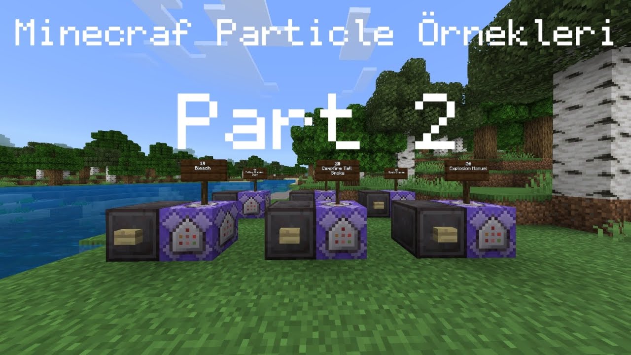 Minecraft Particle Örnekleri | Part 2 #minecraft #tutorial #particles ...