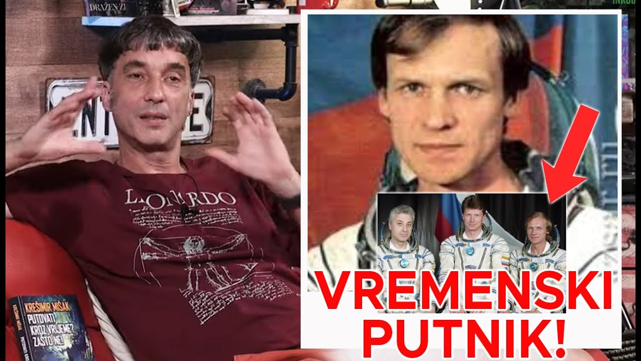 Krešimir Mišak: "Astronaut Sergey Avdeev je najuspješniji vremenski putnik" - YouTube
