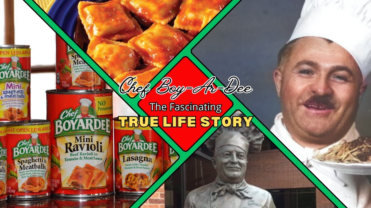 The Shocking Story Of Chef Boyardee 🍝 #food #facts #foodhistory #chef ...