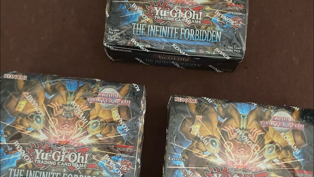 PT. 2 Box opening of new THE INFINITE FORBIDDEN! - YouTube