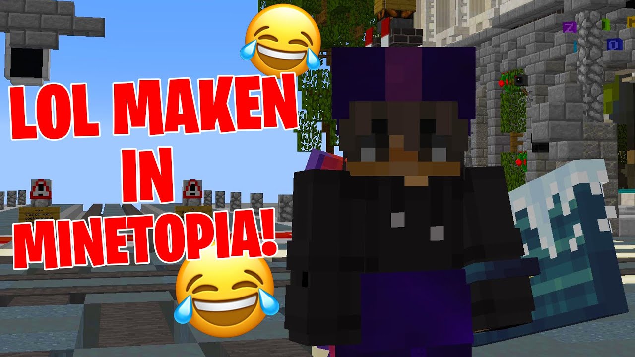 LOL MAKEN IN MINETOPIA!! - Minetopia #14 - YouTube