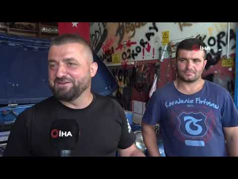 Top diye karpuza kafa atan adamın videosu sosyal medyada ilgi gördü