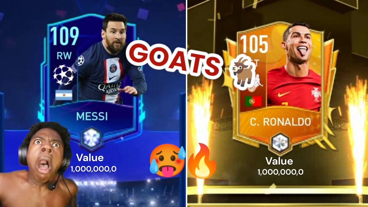 I really got both GOATS 🥵 - Ronaldo and messi🔥 | in one pack opening ...
