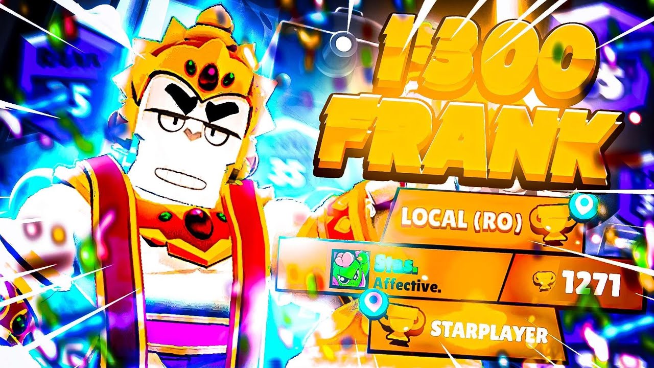 🔥Vanara Frank Rank 35 - 1250🏆 - Inca e capabil Franku de Brawl Ball🔥 ...