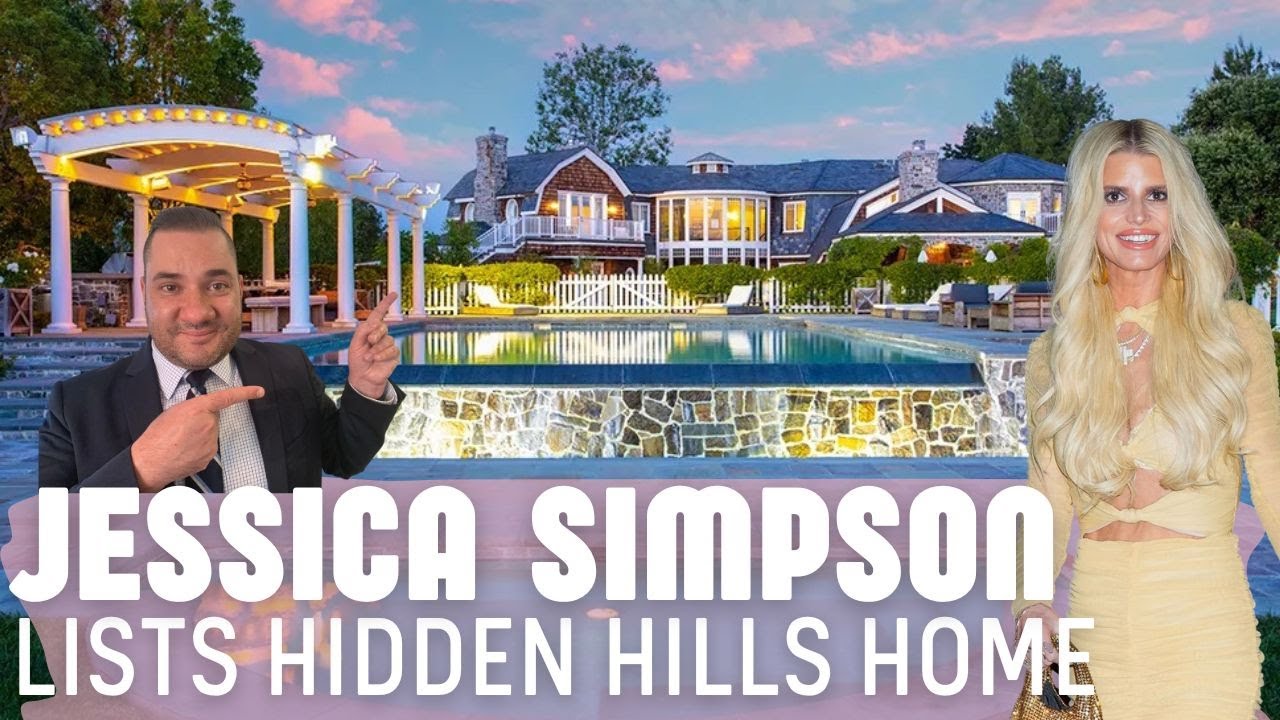 Glimpsing Glamour: Jessica Simpson's Hidden Hills home awaits new owner ...