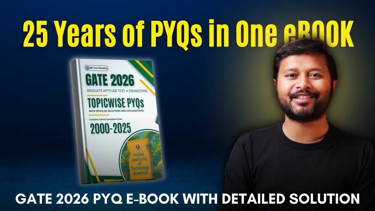 25 Years of GATE Questions in ONE Book! | Topicwise PYQs 2000–2025 ...