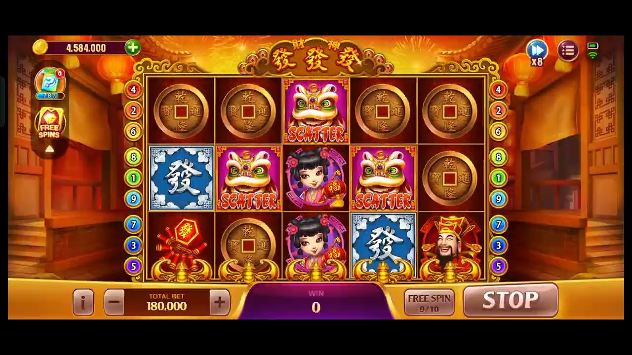 Room fafafa scatter super win - YouTube