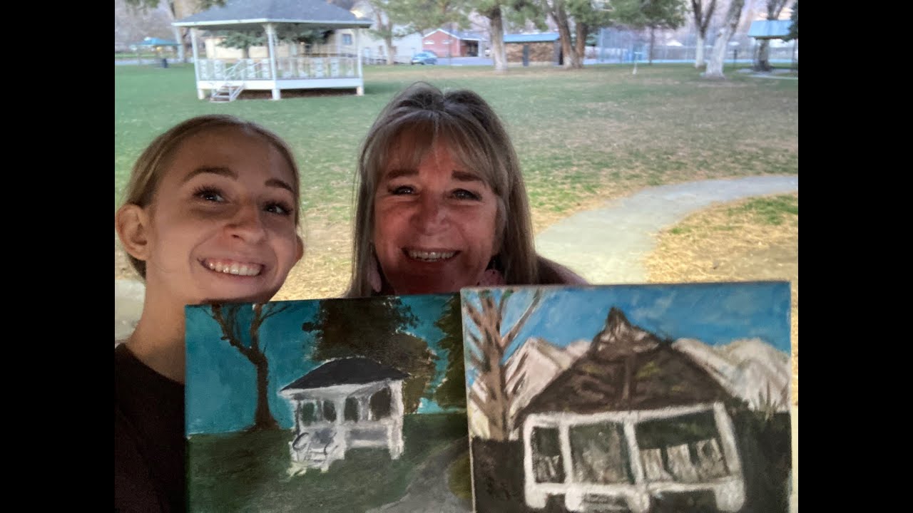 Date With Miss Daisy! Painting Together - YouTube