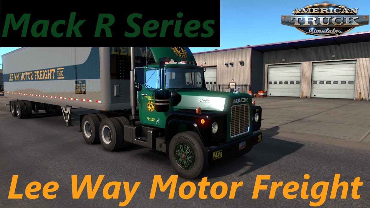 American Truck Simulator LEE WAY MOTOR FREIGHT INC. - YouTube