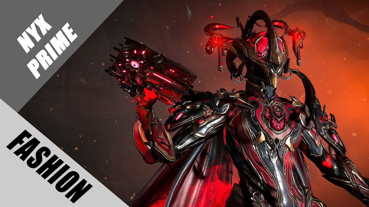 Warframe | Fashion Frame | Nyx Prime : Blood Arcanist - YouTube