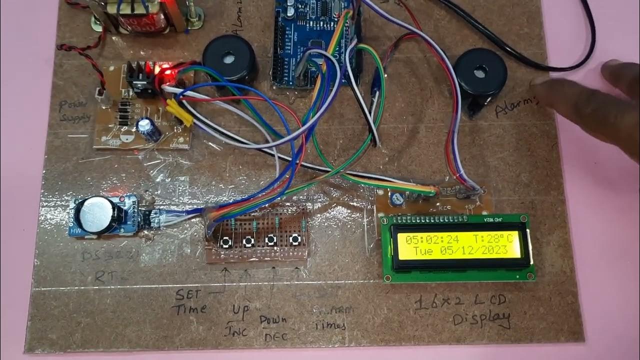 Arduino Based Automatic School Bell System Youtube