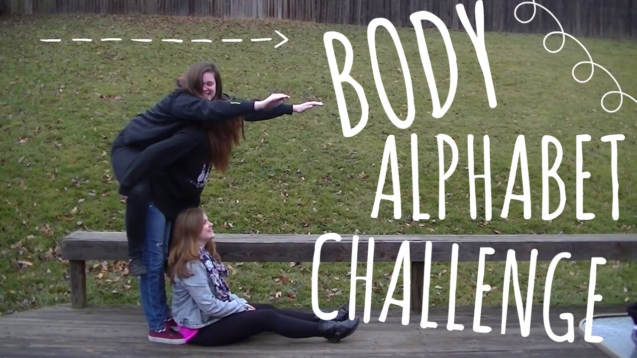 BODY ALPHABET CHALLENGE - YouTube