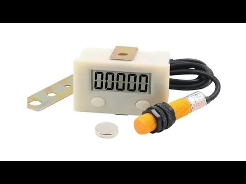 CONTADOR DIGITAL DE INDUCCION MAGNETICA ZX-5DK - YouTube