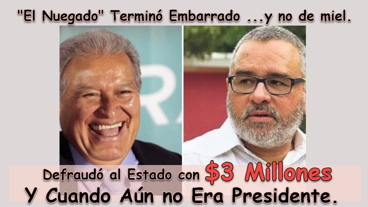 El Nuegado También Robó. Defraudó al Estado y al Pueblo con $3 Millones ...